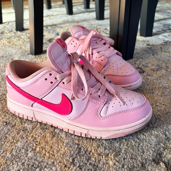 Nike | Shoes | Triple Pink Nike Dunks | Poshmark